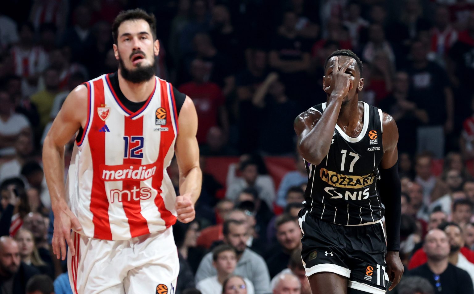 PARTIZAN 'RAZMONTIRAO' ZVEZDU: Beograd je noćas 'crno-beli' grad! (FOTO ...